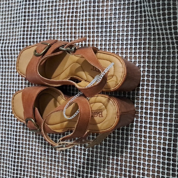 Born | Shoes | Born Browyn Platform 0 Leather Tan Brushed Antique ...